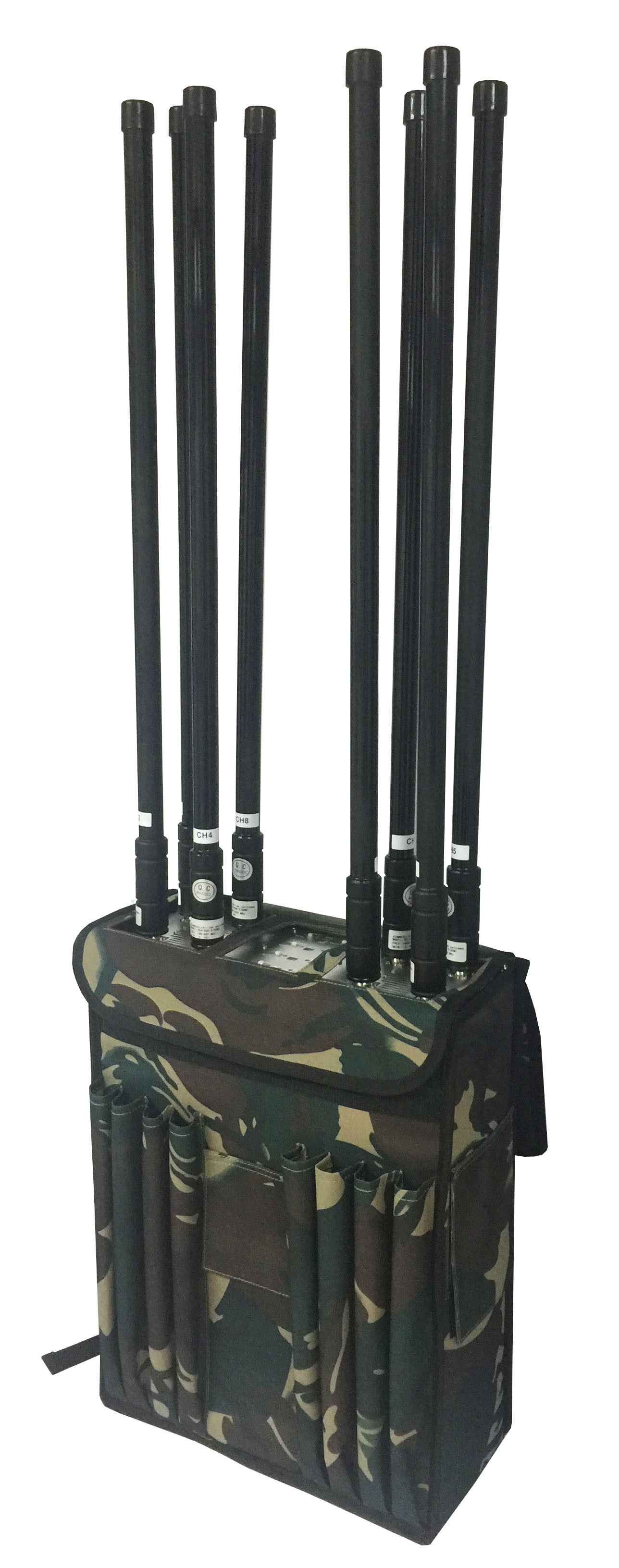Portable Backpack Signal Jammer 200w Power Consumption For Army ...