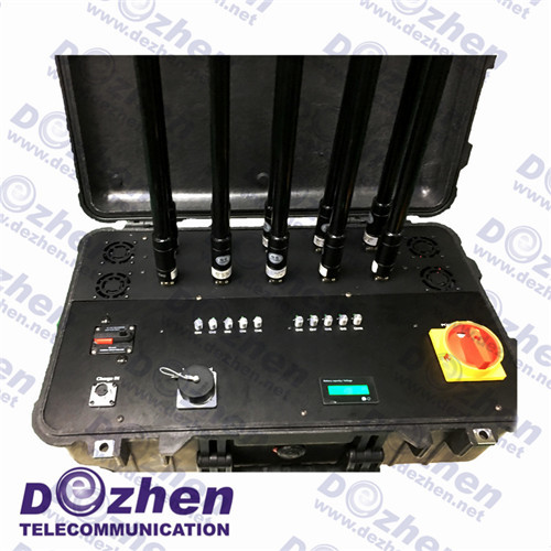 Portable 50-800 Meters 330W Cell Phone Signal Blocker device to jam ...